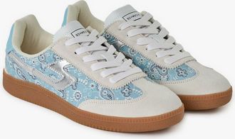 Schmoove Baskets imprim&eacute;es en cuir et coton