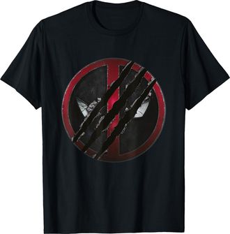 MARVEL Deadpool & Wolverine Symbol Deadpool zerstört T-Shirt