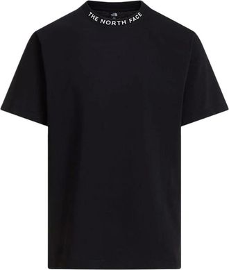 The North Face Homme, Tops, Noir, Taille: XL T-shirt en coton &agrave; manches courtes et col rond