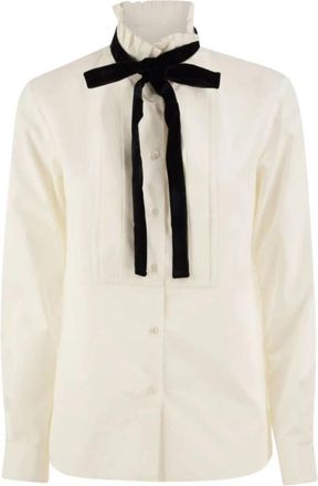 Max Mara Wkiaceto Bluse - - Blouses & Shirts - Damen - Wei&szlig; - M