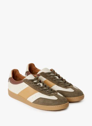 Saison 1865 Baskets Saloon en cuir