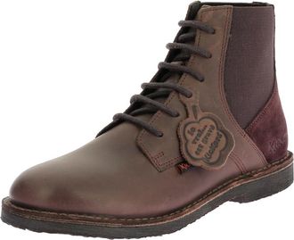 Kickers Damen Kick LITI Stiefelette, Dunkelbraun, 41 EU