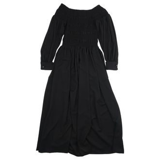 Max Mara Femme, Robes, Noir, Taille: 34 FR Robe Maxi &Eacute;paules D&eacute;nud&eacute;es Manu