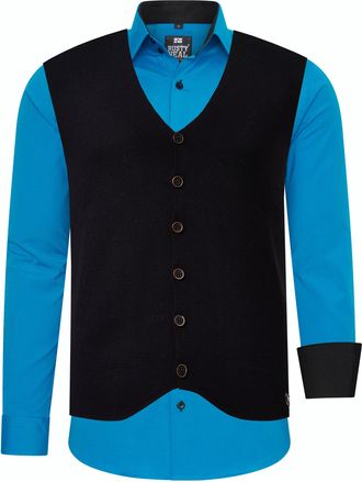 Rusty Neal Hemd mit Weste 2-teilig