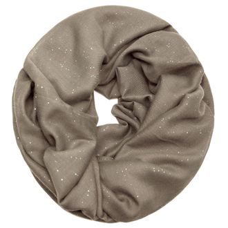 Glamexx24 Loop Schal Damen Schlauchschal Glitzer Unifarbener Rundschal Halstuch f&uuml;r Fr&uuml;hling, Sommer, Herbst, Winter