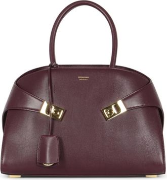 Ferragamo Femme, Sacs, Violet, Taille: ONE Size Hug Th S
