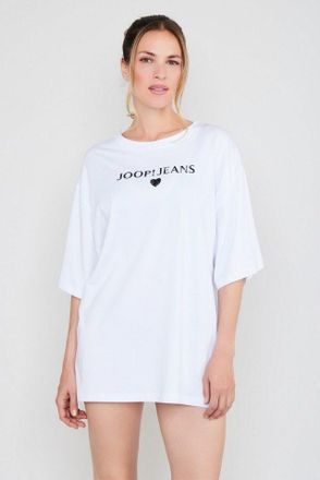 Joop T-Shirt After Dark (JOOP! Jeans) Logo-Schriftzug vorn, Kurzarm, Rundhalsausschnitt