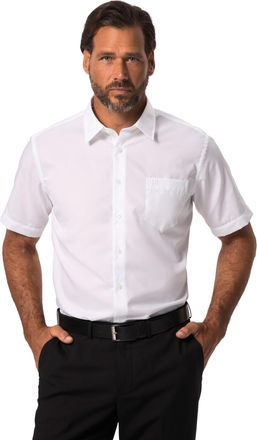 JP1880 Herren große Größen Übergrößen Menswear L-8XL Halbarm-Hemd, Business, Modern Fit, bügelfrei