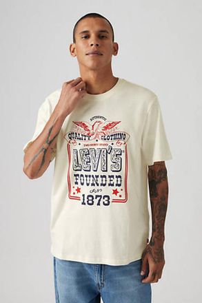 Levi's Relaxed Fit T-Shirt mit Grafik - Herren - Wei&szlig; / Wei&szlig;