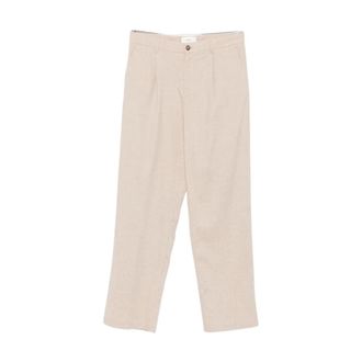 Les Deux Homme, Pantalons, Beige, Taille: W34 Pantalon Droit