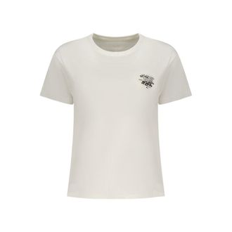 Pepe Jeans London Baumwoll-T-Shirt f&uuml;r Damen - Wei&szlig;