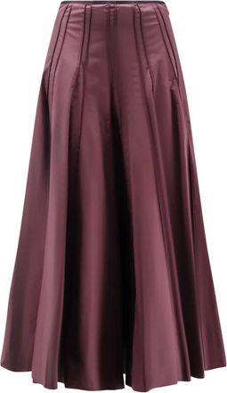 Alysi Femme, Jupes, Violet, Taille: 36 FR Jupe Midi