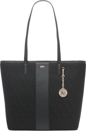 DKNY Womens R31AFR73-XLB-1 Tote, Black Logo/Black