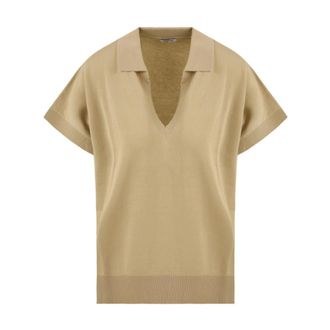 Aspesi V-Ausschnitt Strickware - - Knitwear - Damen - Beige - XS
