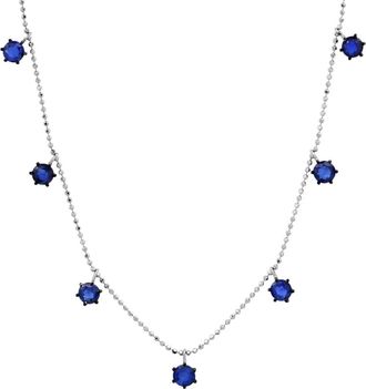 Graziela collier Floating en or blanc 18ct - Argent