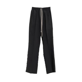 Rick Owens Femme, Pantalons, Noir, Taille: 34 FR Dietrich Drawstring Pantalons