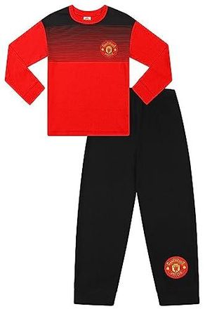 Manchester United Football Club Pyjama long pour homme, Rouge, XXL
