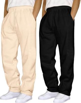 Generic Pantalon de surv&ecirc;tement pour homme UK - Pantalon cargo d&eacute;contract&eacute; avec cordon de serrage - Pantalon de jogging pour la marche, lescalade, le cyclisme