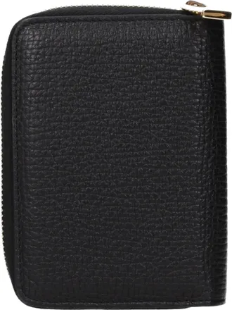 Versace Mens Black Leather Wallet