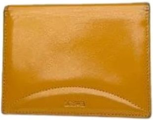 Loewe Porte-cartes vintage pr&eacute;-poss&eacute;d&eacute; - Femme - Pre-owned - Jaune - Taille: ONE Size