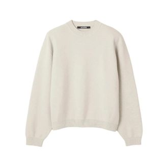 Jacquemus Pull Pelota - Homme - Pulls - Beige - Taille: XL