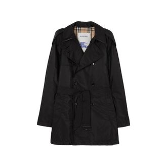 Burberry Mid-length Nylon Leadenham Trench Coat
