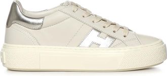 Hogan Femme, Chaussures, Beige, Taille: 38 EU Crosswind Baskets
