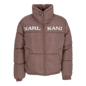 Karl Kani Femme, Vestes, Brun, Taille: 40 FR W Retro Essential Puffer Jacket