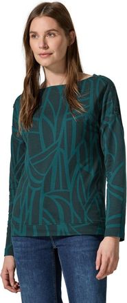 Cecil Damen B322476 Shirt Mit Kn&ouml;pfen, Petrol Green, XS EU