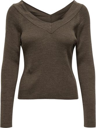 Only Onlnew Tessa L/S V-Neck Pullover NCA KNT