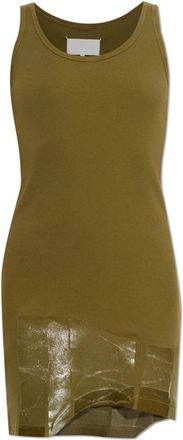 Maison Margiela Femme, Robes, Vert, Taille: 40 FR Robe Asym&eacute;trique