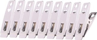 Cabilock 40 Stück Wäscheklammern Sockenhalter Robuste Wäscheklammern Aus Metall Weiche Spitzen Rostfreier Edelstahl Für Robusten Einsatz