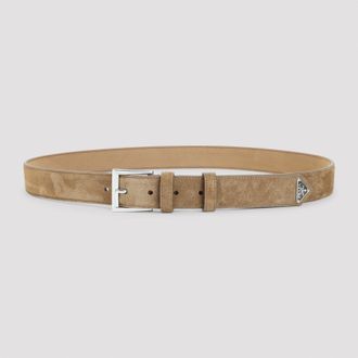 Prada Brada Suede Belt