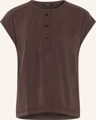 OPUS Blusenshirt Sajula braun