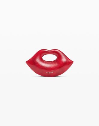Desigual Kleine Lippentasche in Rot