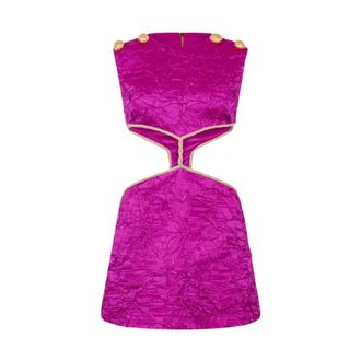 Roberto Cavalli Mini-Kleid mit Cut-Out-Details - - Dresses - Damen - Rosa - L