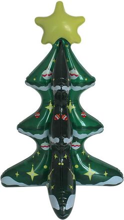 Generico Aufblasbarer Weihnachtsbaum f&uuml;r den Innenbereich, saisonale Feiertagsdekoration, festliche Dekoration im Freien, Anti-Lok-Party-Zubeh&ouml;r f&uuml;r Gartenbalk