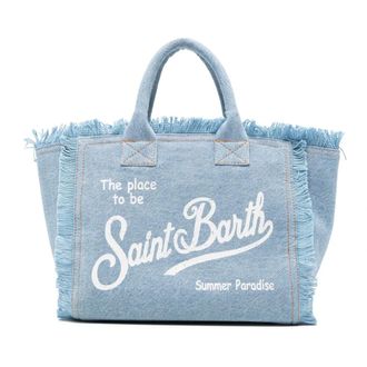 MC2 Saint Barth Femme, Sacs, Bleu, Taille: ONE Size Hand Bag