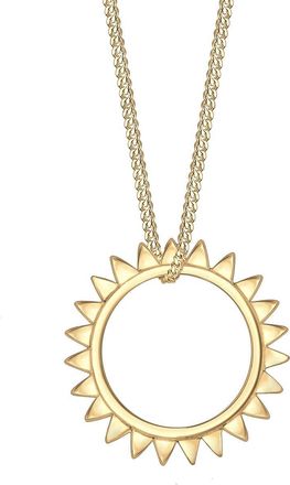 Elli Damen-Ketten mit Anhänger & Anhänger 925_Sterling_Silber 0112751217_45 - 45cm Länge