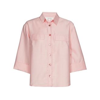 Marie M&eacute;ro Damen, Blusen & Hemden, Rosa, LGr&ouml;&szlig;e