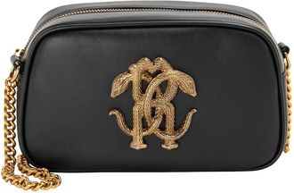 Roberto Cavalli Schultertasche - Schwarz