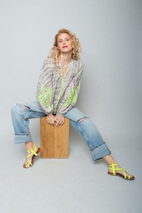 Emily van den Bergh Langarmbluse