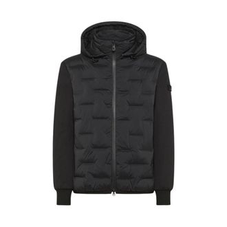 Peuterey Veste bi-mati&egrave;re - - Jackets - Herren - Schwarzk - XL