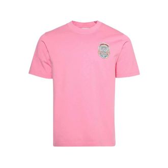 Casablanca Casa Way Skate Kurzarm T-Shirt - - Tops - Herren - Rosa - S
