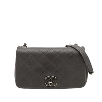 Chanel Pre-owned Flap Shoulder Bag - - Pre-owned - Damen - Grau - ONE SIZE