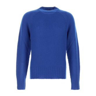 Tom Ford Kaschmir-Rundhals-Pullover - - Knitwear - Herren - Blau - L