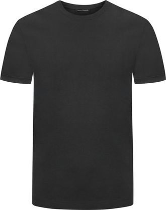 Trusted Handwork Glattes T-Shirt aus Pima-Baumwolle in