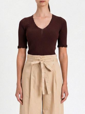 Twinset Viskose-Stricktop