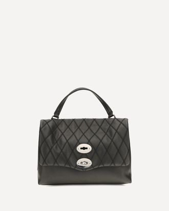 Zanellato Postina Tram&egrave; leather Top Handle Bag Female UNI
