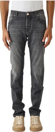 Jacob Cohen Homme, Jeans, Noir, Taille: W38 Nick Slim Jeans